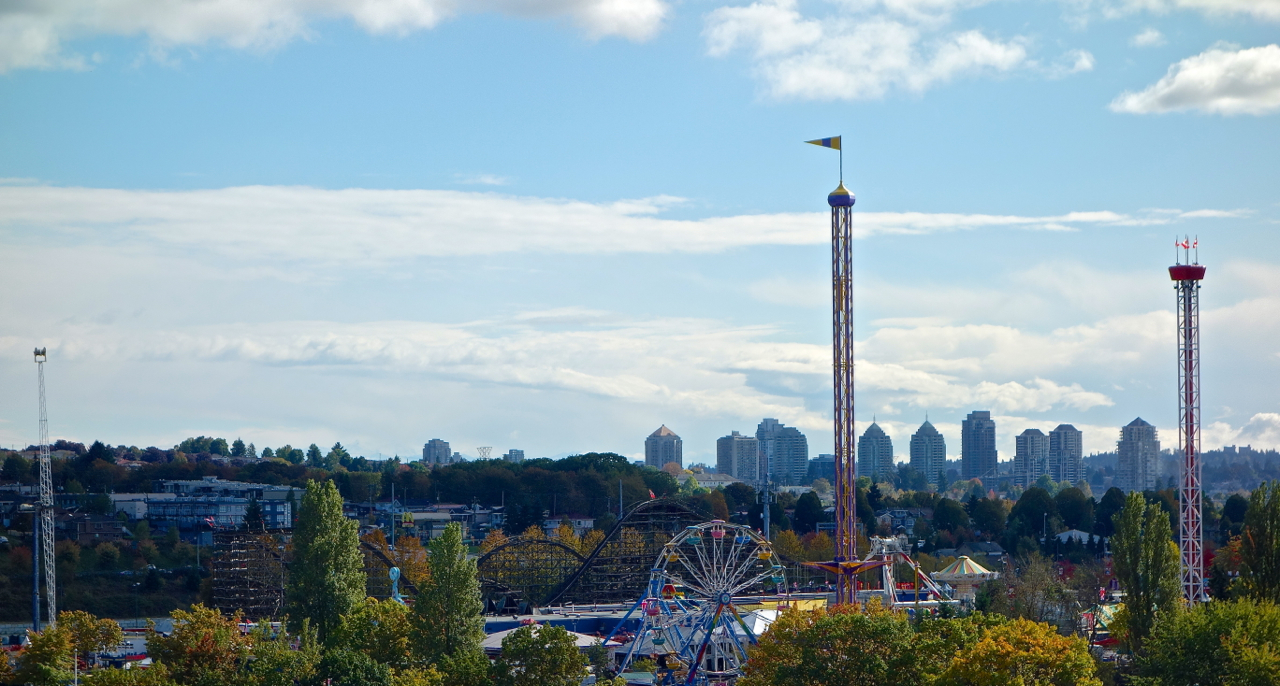 Exterior Pacific Coliseum Roof 23 View East - PNE