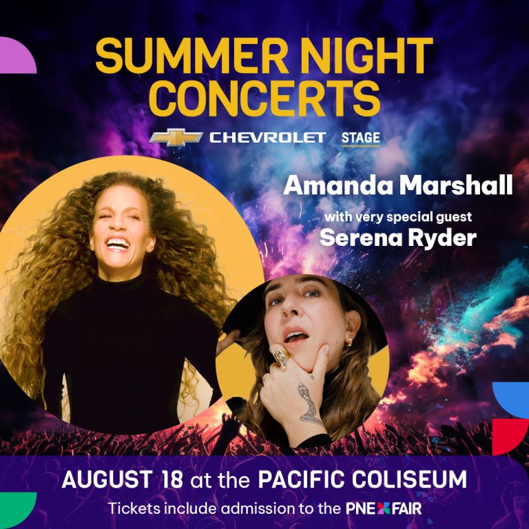 Amanda Marshall with very special guest Serena Ryder - PNE