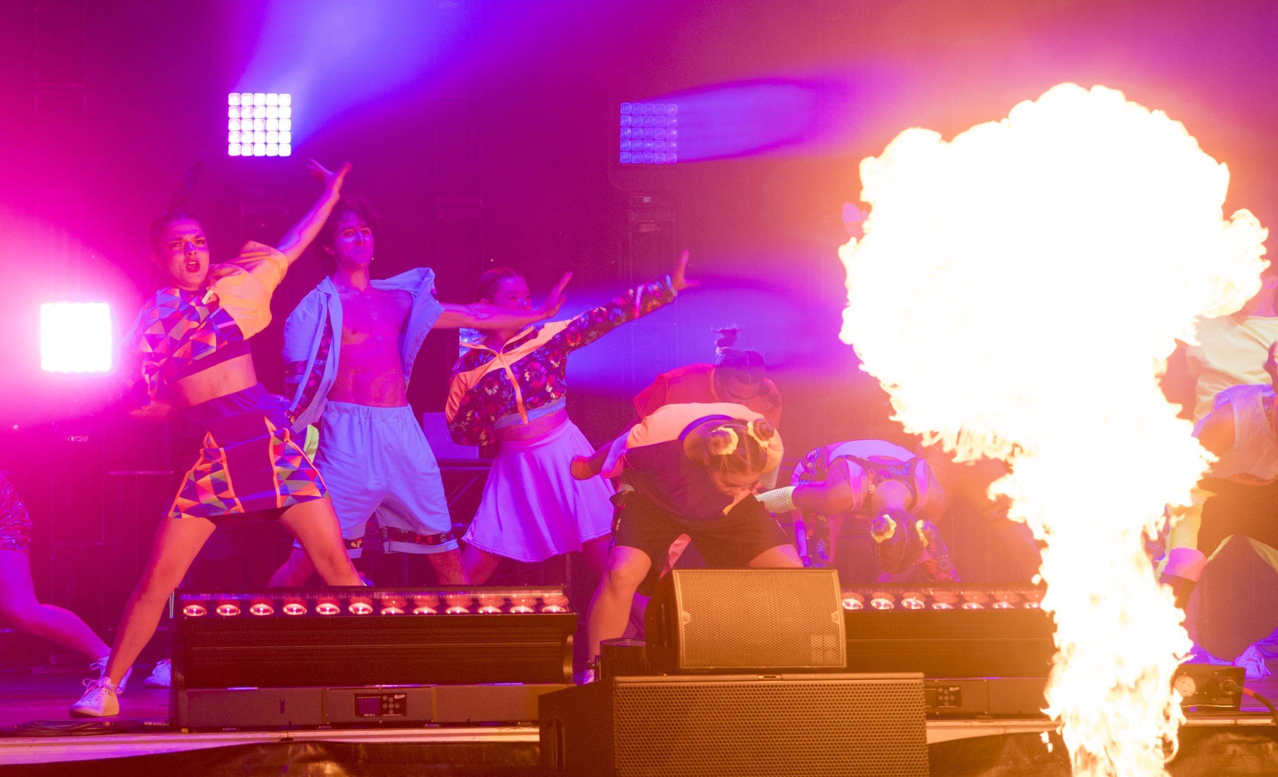 Freedom Mobile Stage in Festival Park - PNE