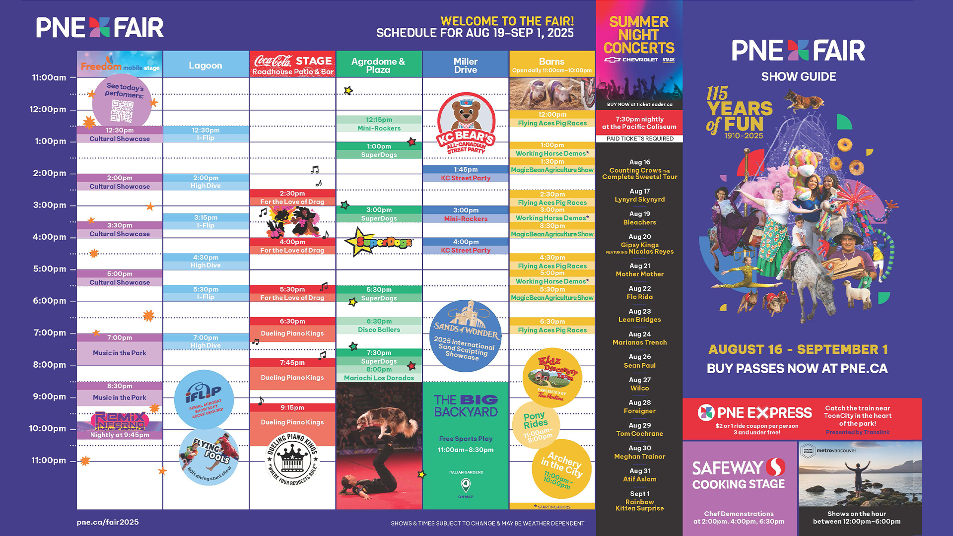 Plan Your Day at the PNE Fair - PNE